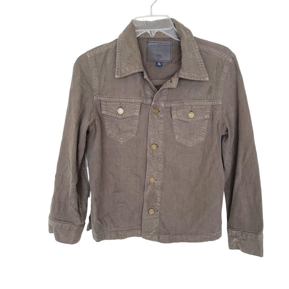 True Religion | Jackets & Coats | True Religion Olive Green Denim ...